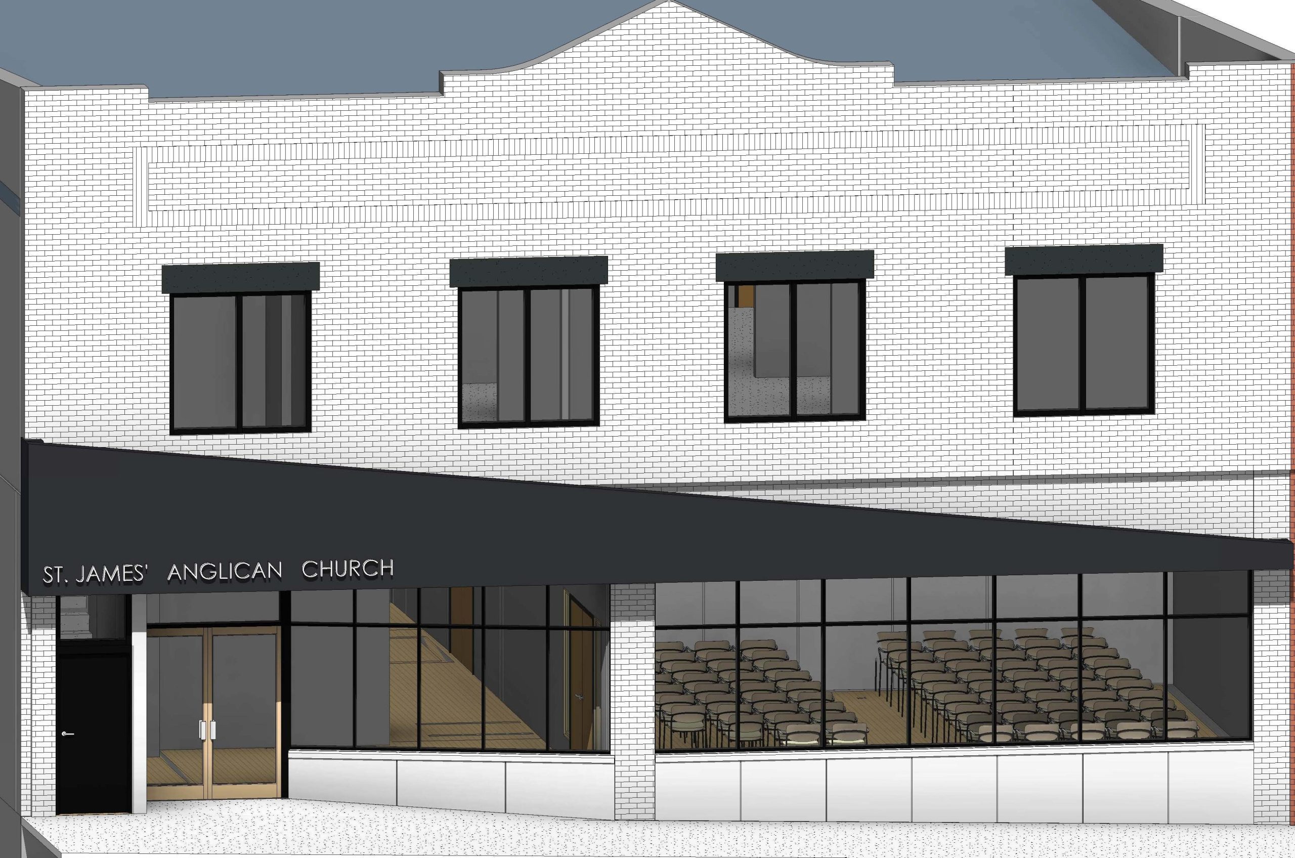 St. James Anglican -Downtown Storefront Church, Ingersoll » PK Construction